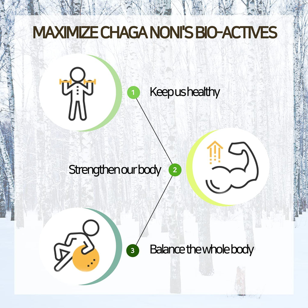 Chaga mushrooms for stress relief