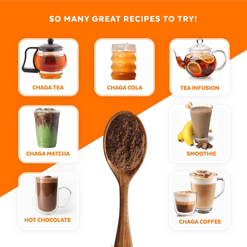 chaga powder for daily wellness