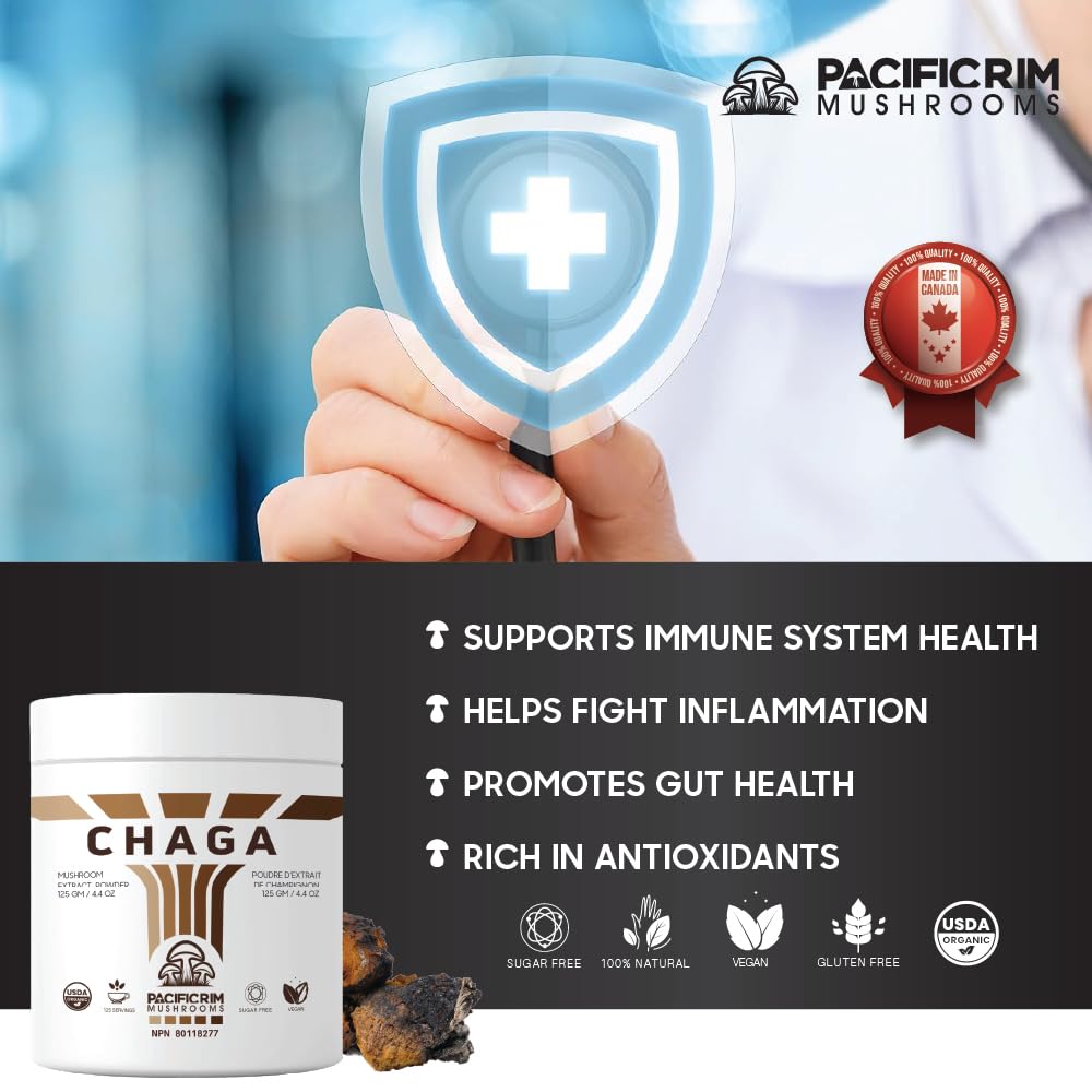 chaga powder for immune support