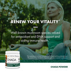chaga powder for natural stress relief