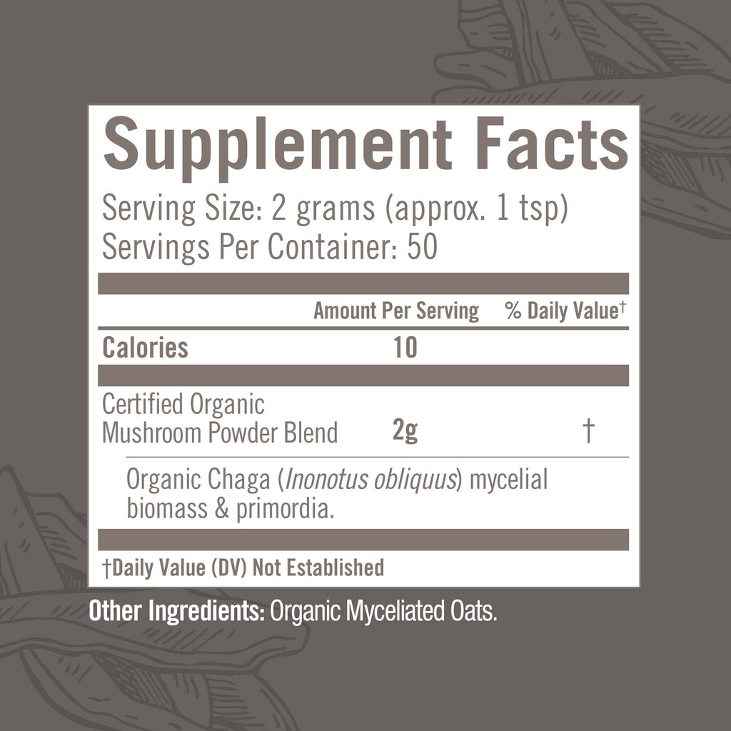 chaga powder for smoothies