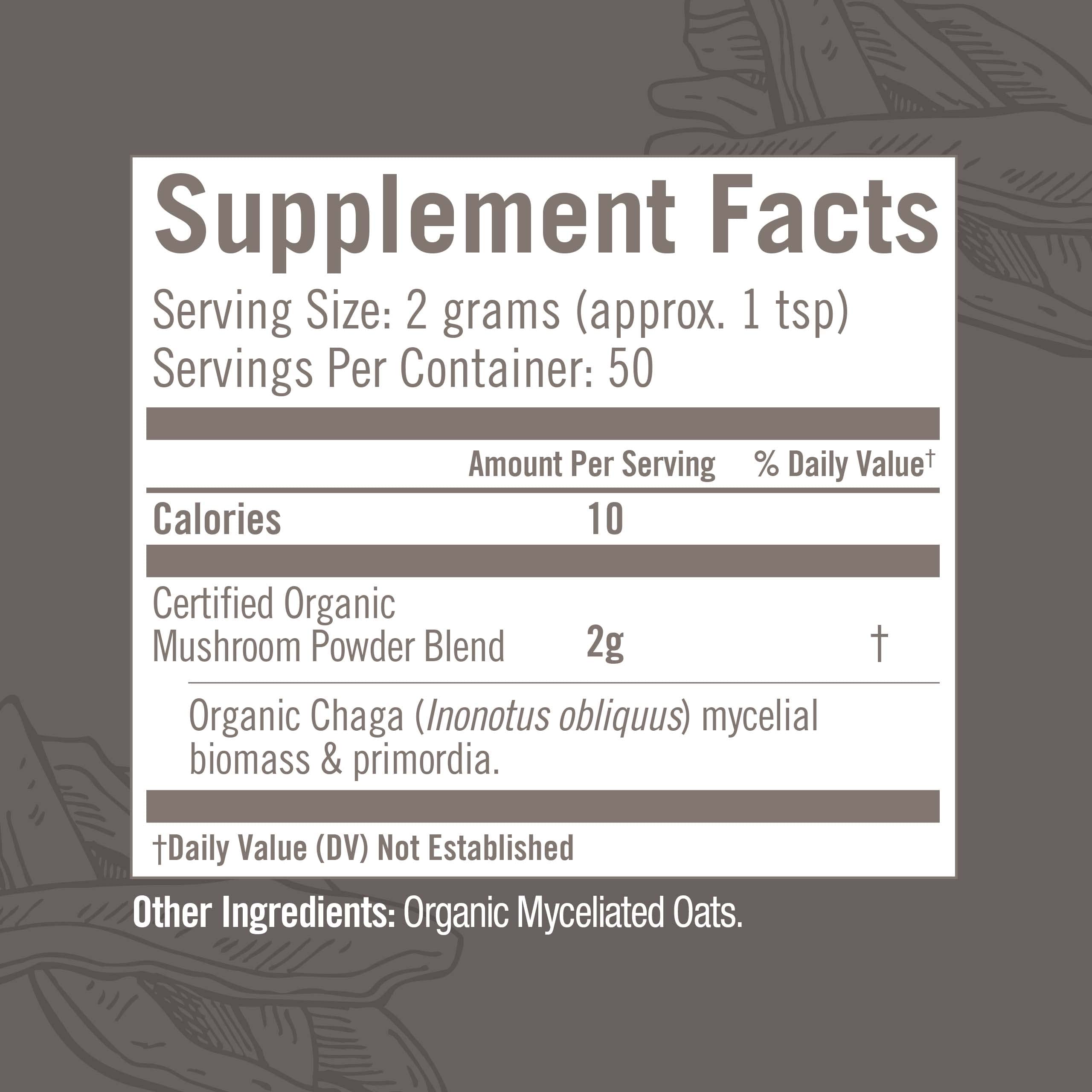 chaga powder for smoothies