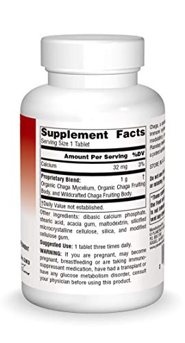 chaga tablets for immune support