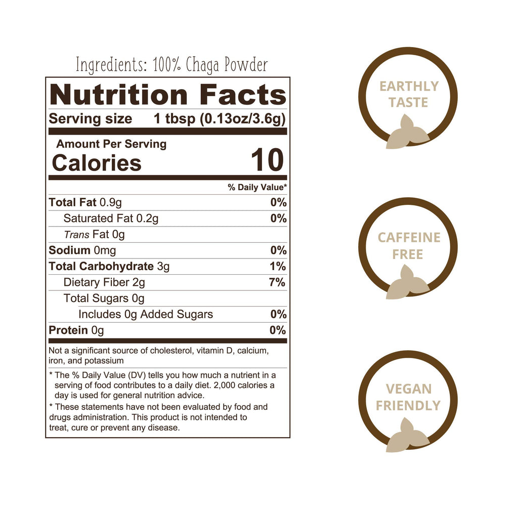 Chaga tea for daily wellness