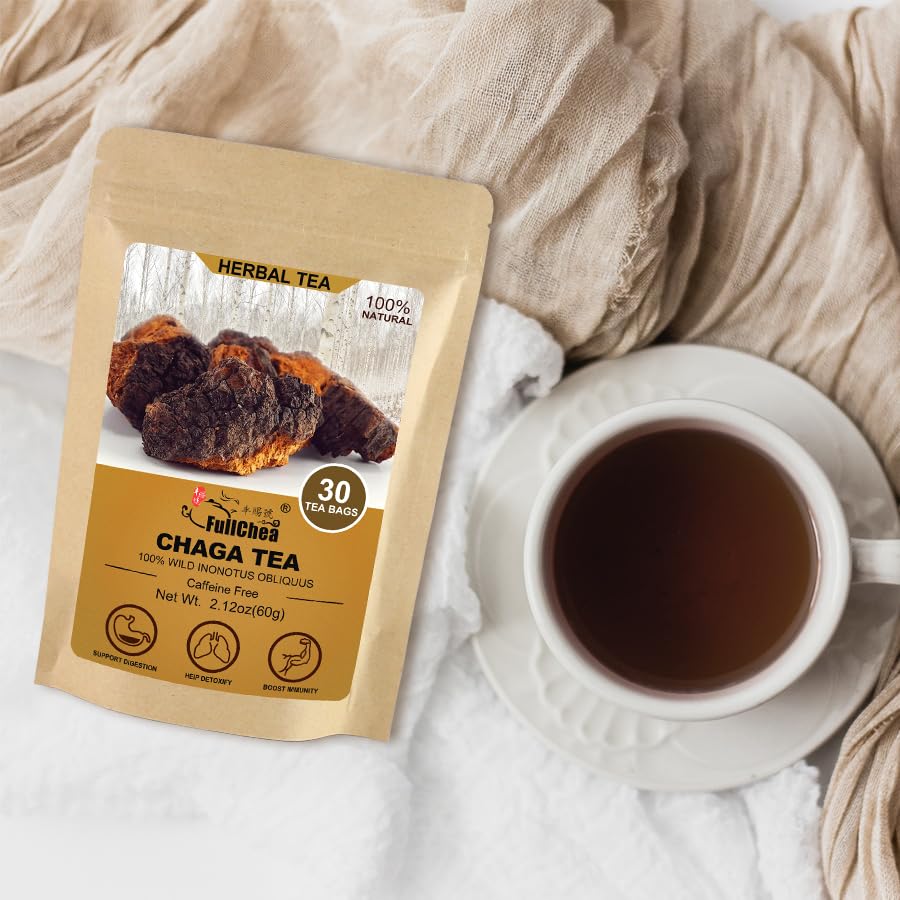 chaga tea for natural energy