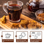 chaga tea for relaxation and calm