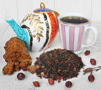 Chaga tea for relaxation and calm