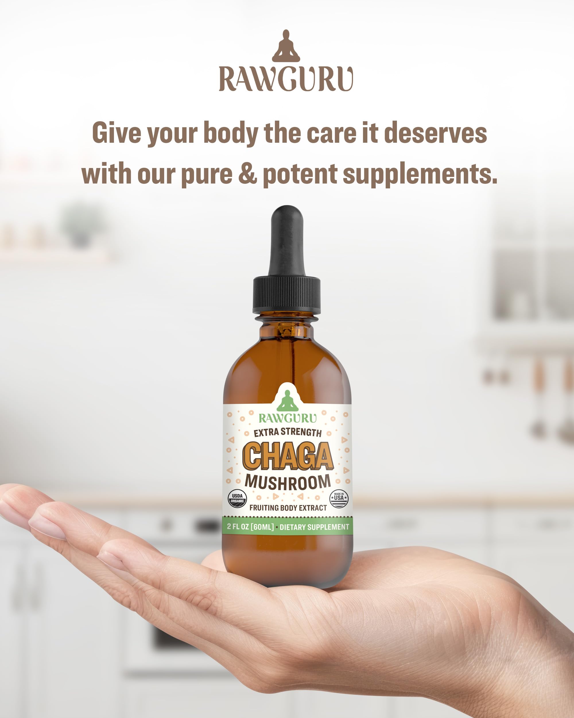 Chaga tincture for holistic health
