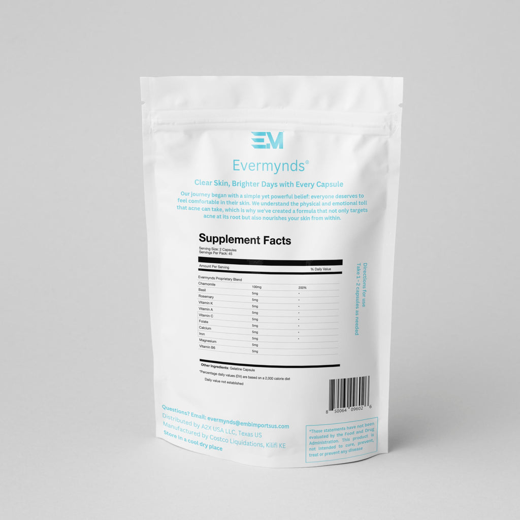 chamomile and basil skin support