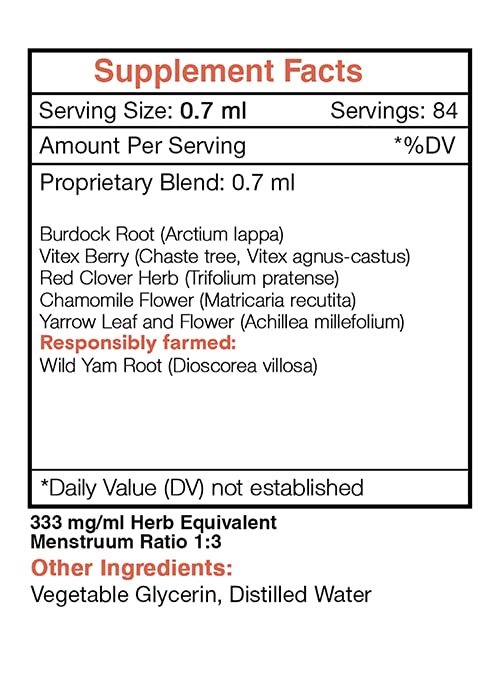 chamomile and burdock herbal blend