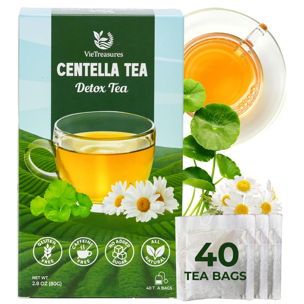Chamomile and Centella herbal tea bags