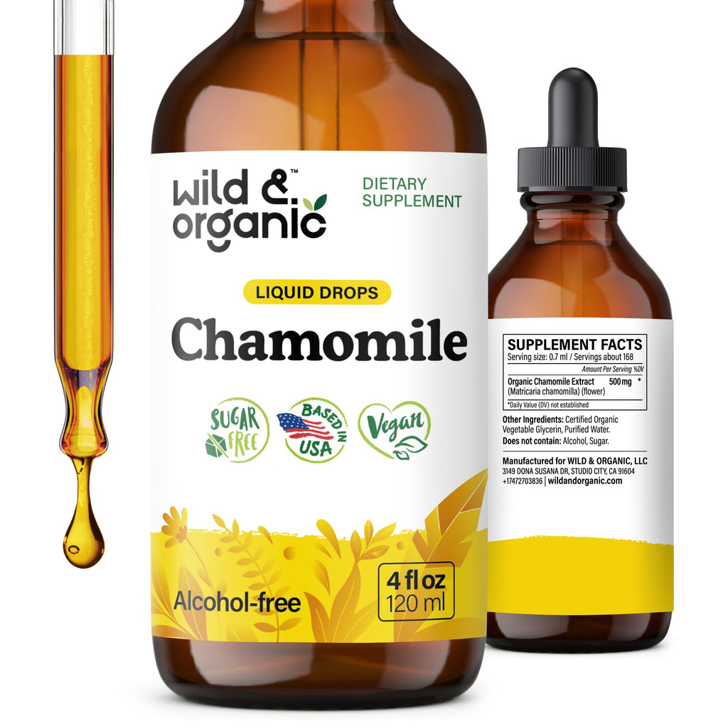 chamomile drops for better sleep