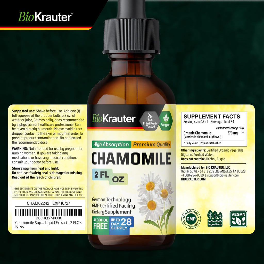 chamomile extract for daily relaxation