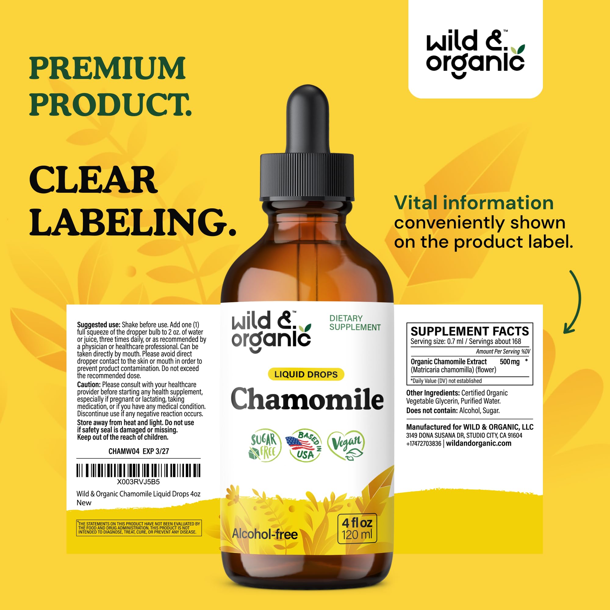 chamomile extract for enhanced relaxation