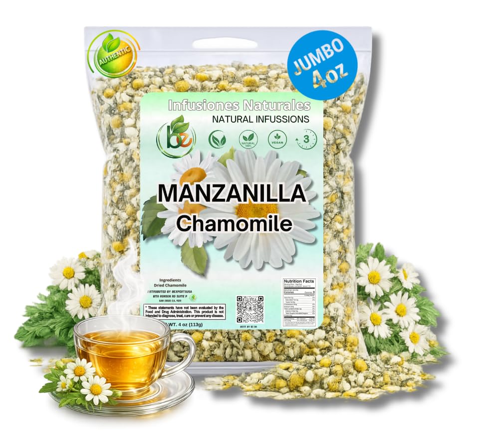 chamomile flower tea calming benefits