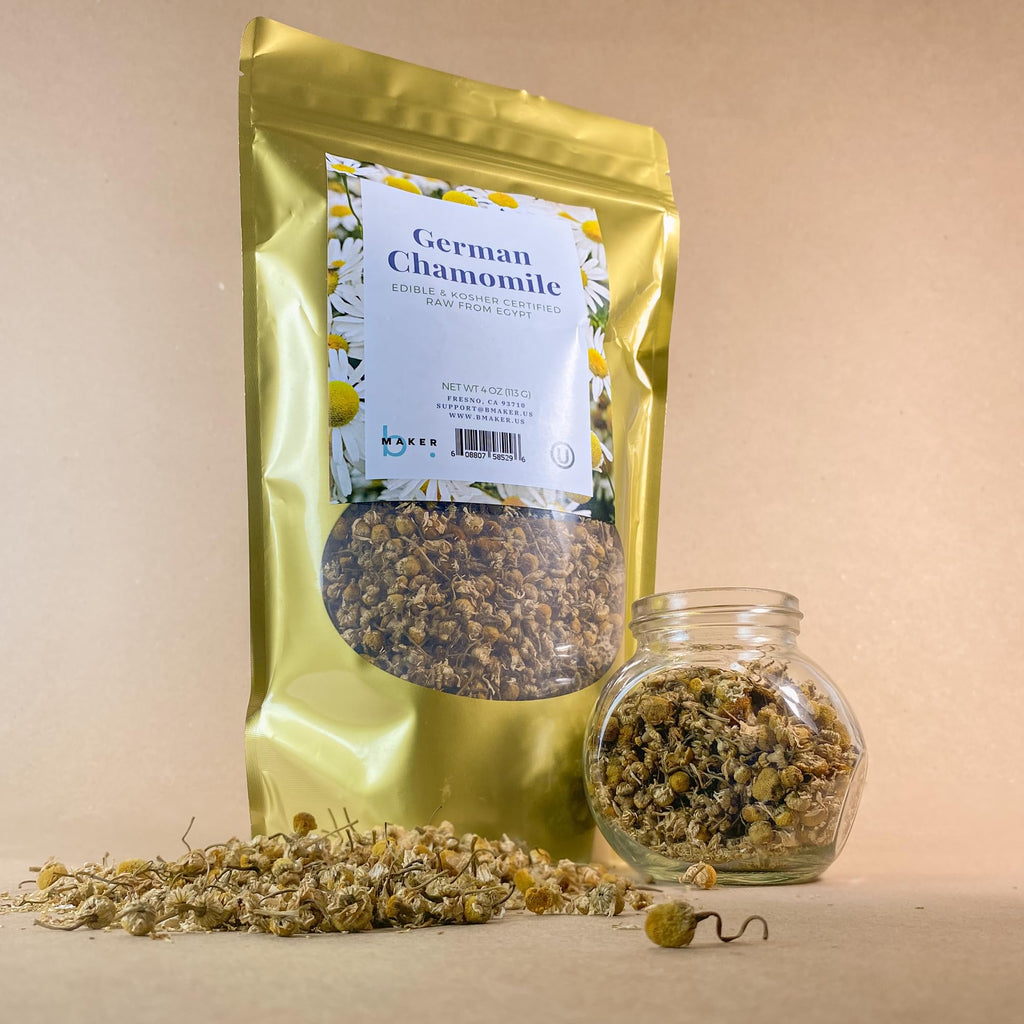 chamomile flowers for calming effects