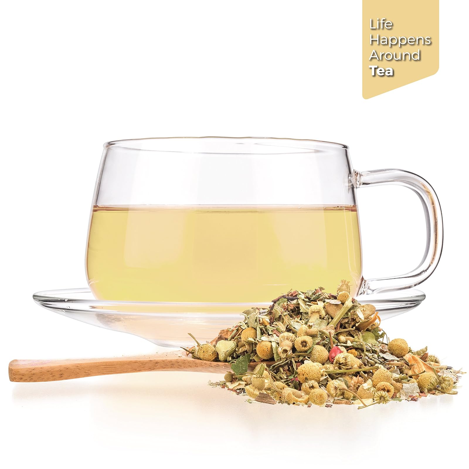 Chamomile honeybush lavender tea blend