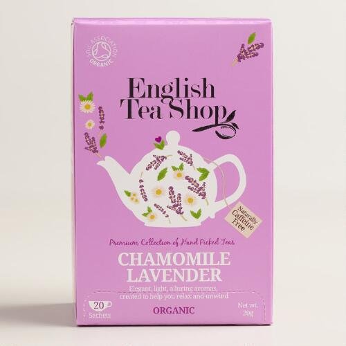 chamomile lavender herbal tea bags