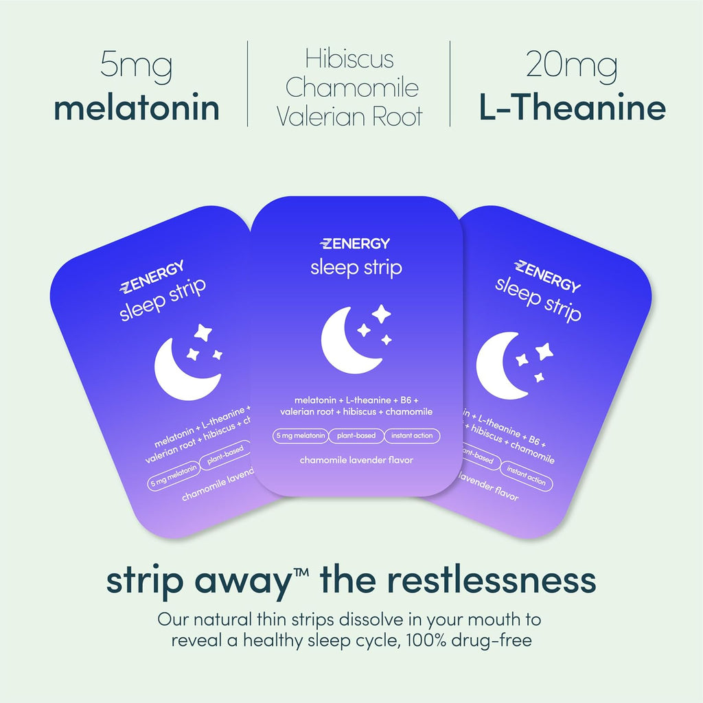 chamomile lavender sleep aid strips