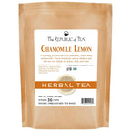chamomile lemon herbal tea bags