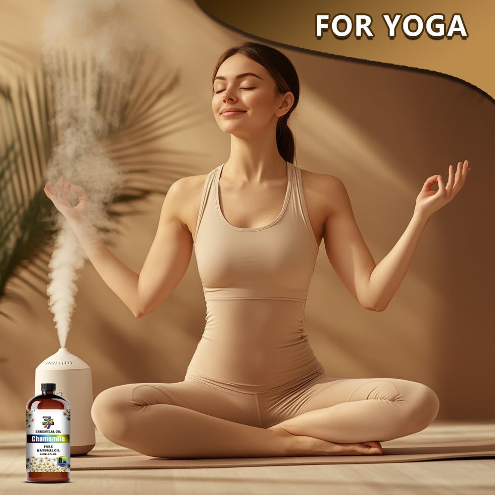chamomile oil for soothing massage therapy