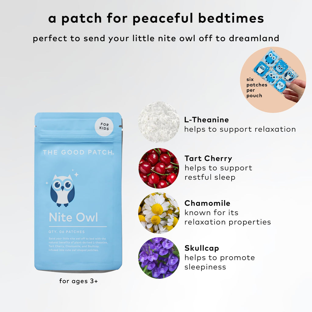 chamomile patch for restful nights