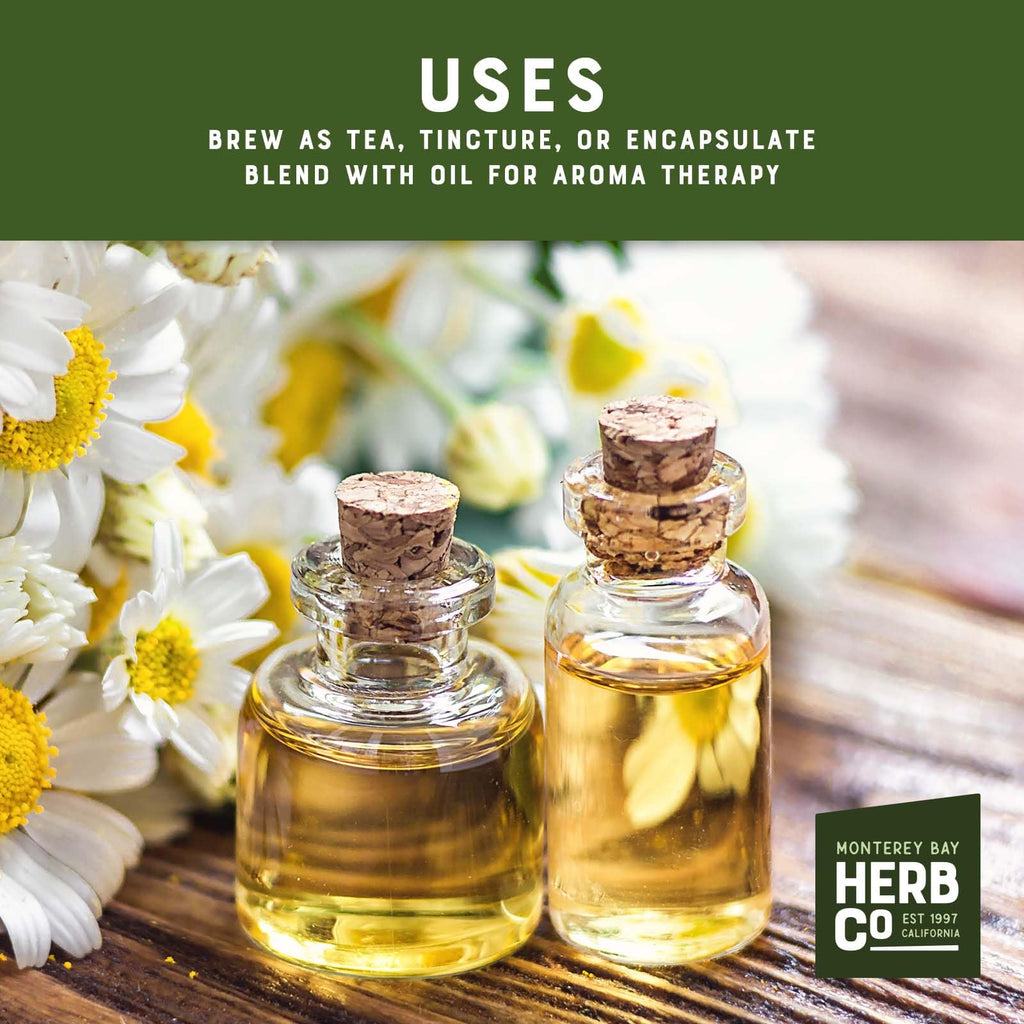 chamomile powder for calming teas