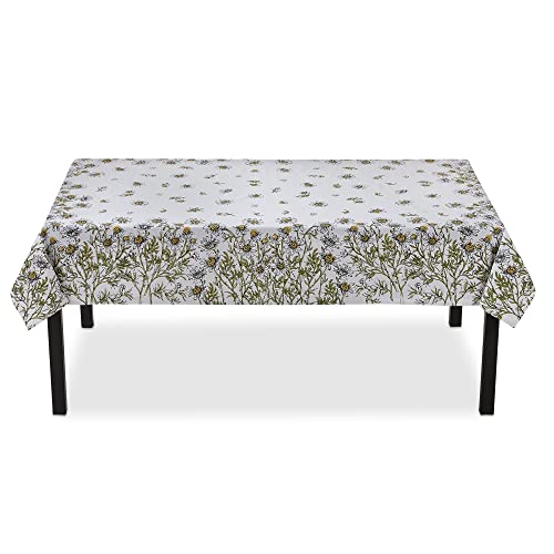 chamomile tablecloth perfect for tea lovers