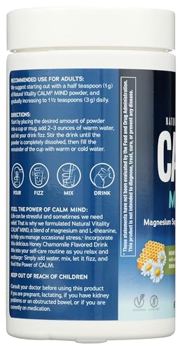 chamomile tea for calming effects