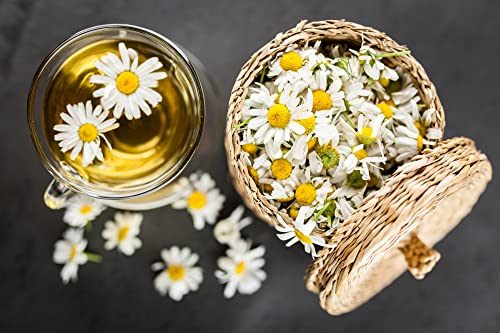 chamomile tea for calming effects