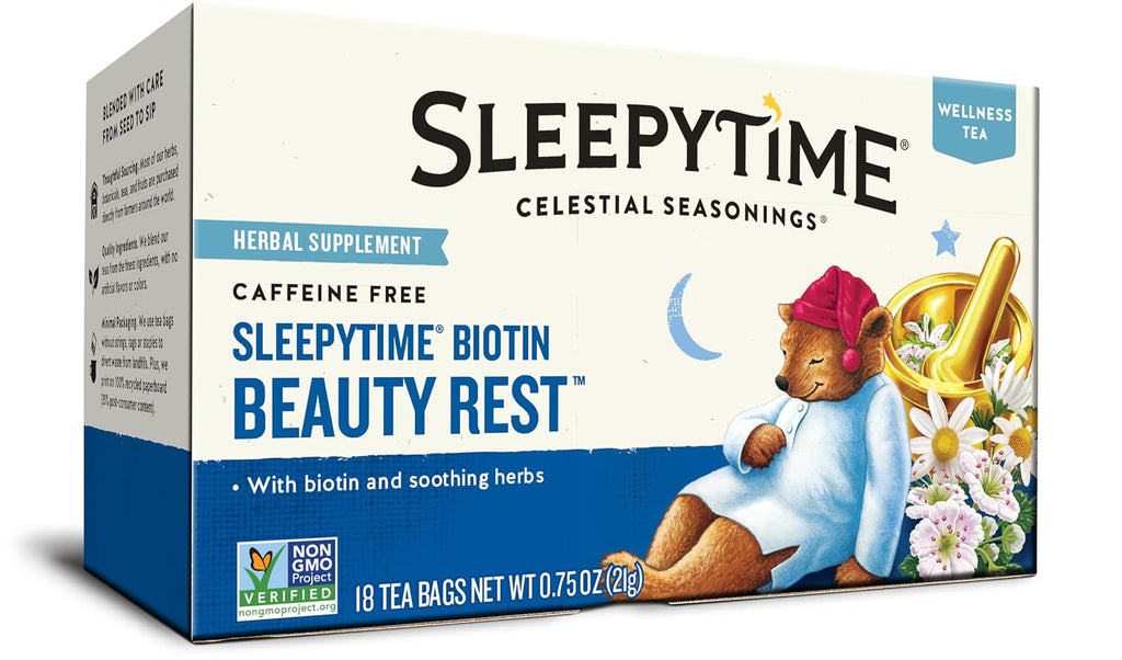 Chamomile tea for restful sleep