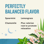 Chamomile tea for restful sleep