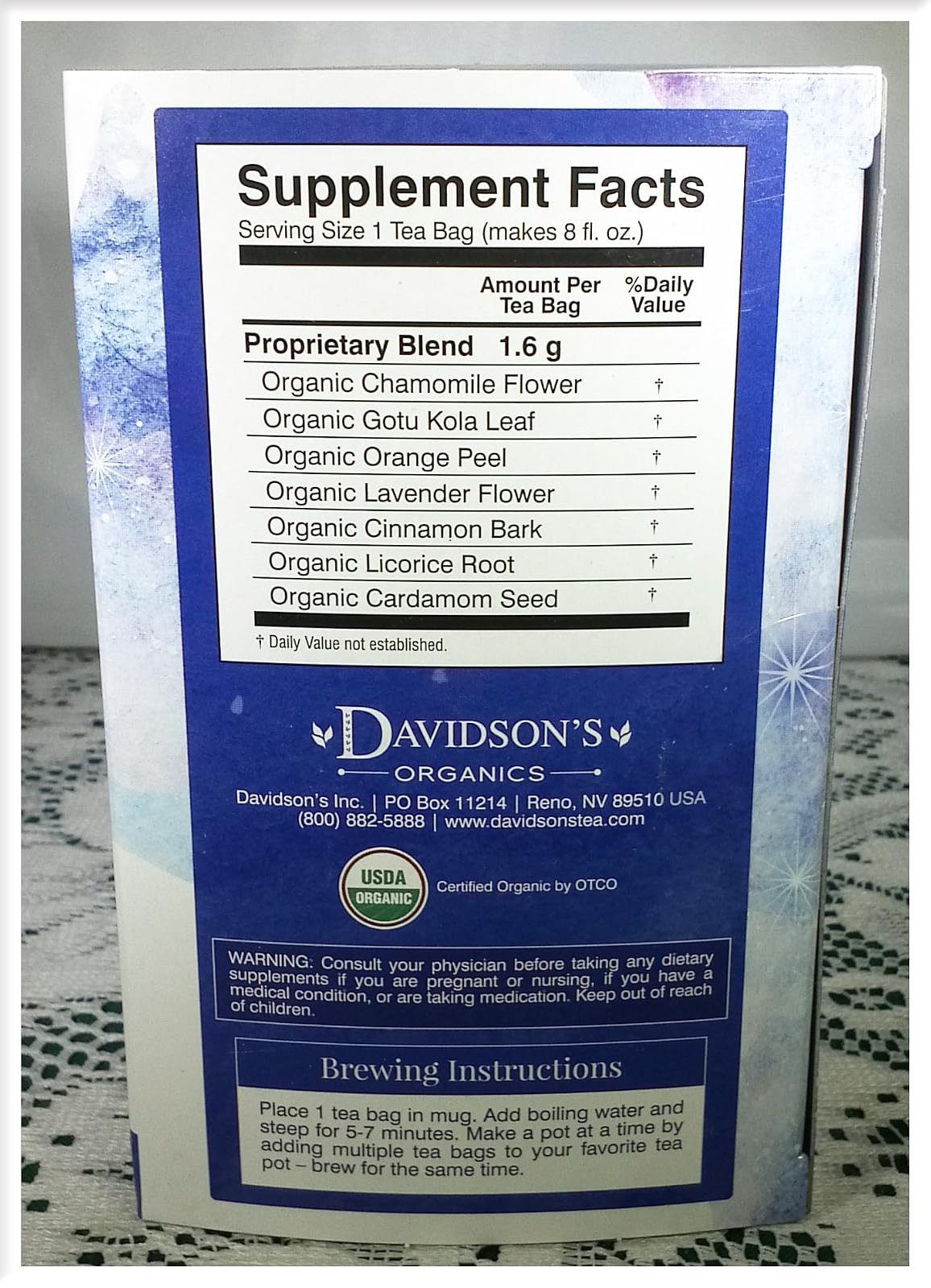 chamomile tea with Ayurvedic benefits