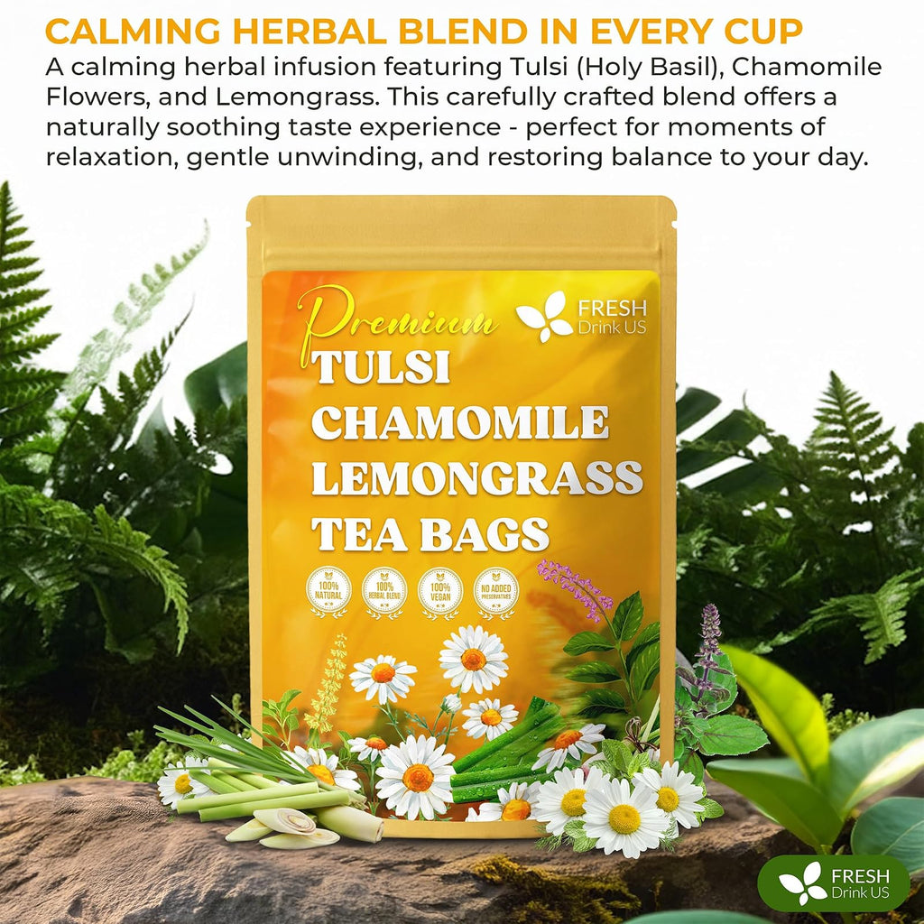 chamomile tea with lemongrass