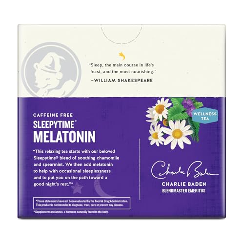 Chamomile tea with melatonin benefits