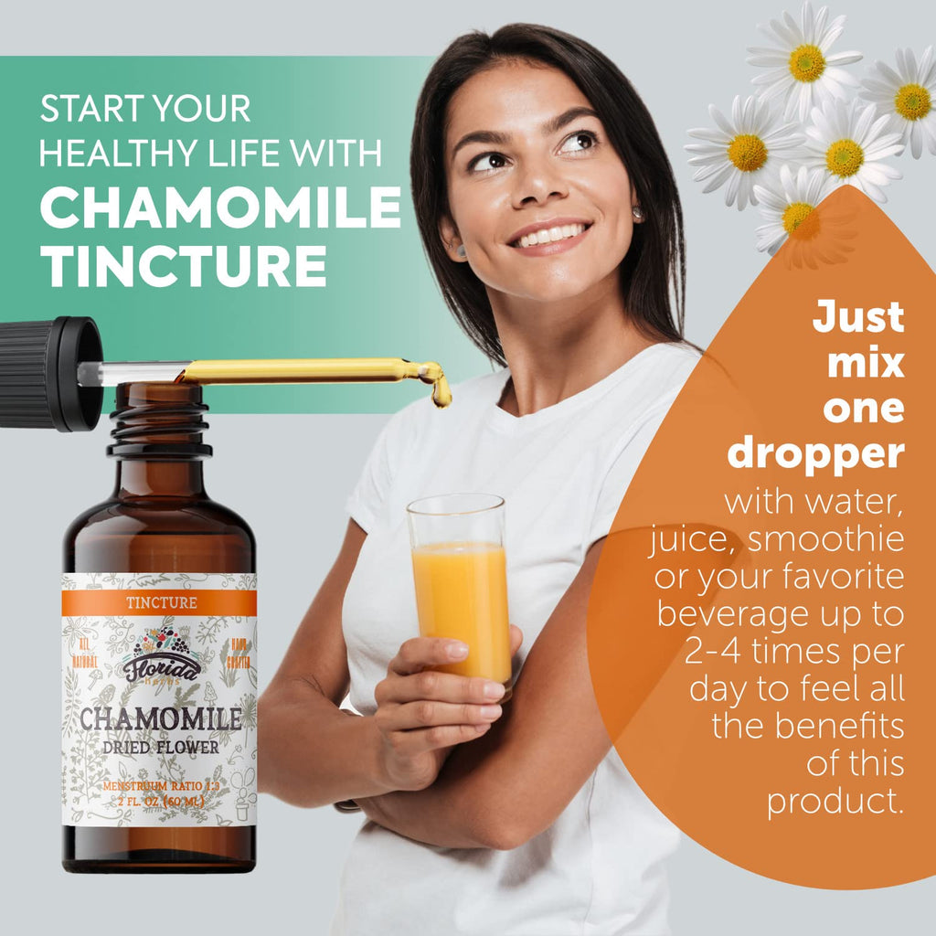 chamomile tincture for better sleep quality