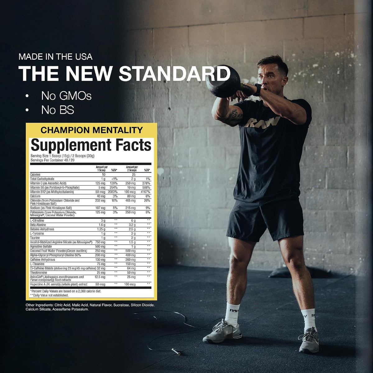Champion Mentality pre workout powder benefits