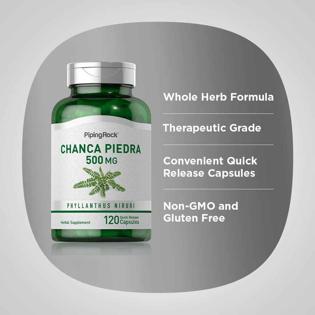 Chanca Piedra capsules for detox