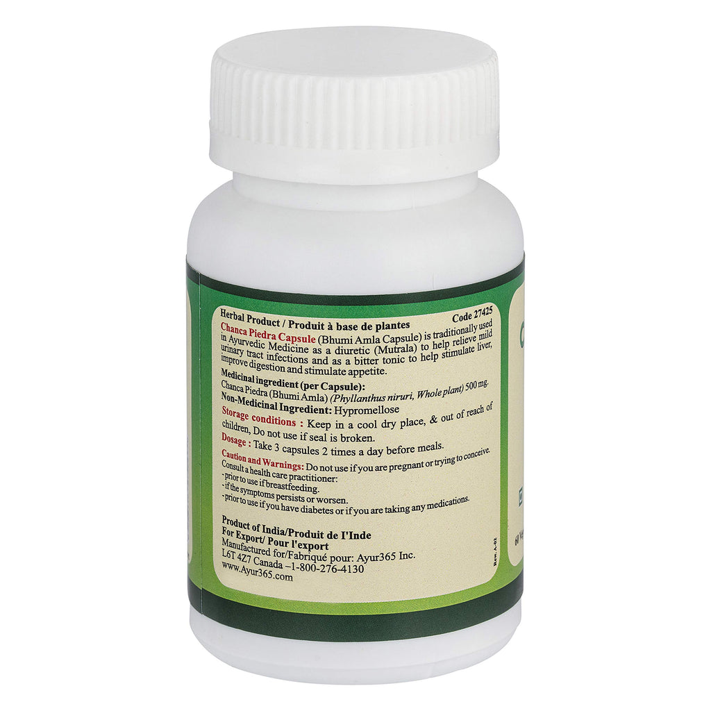 Chanca Piedra capsules for detoxification