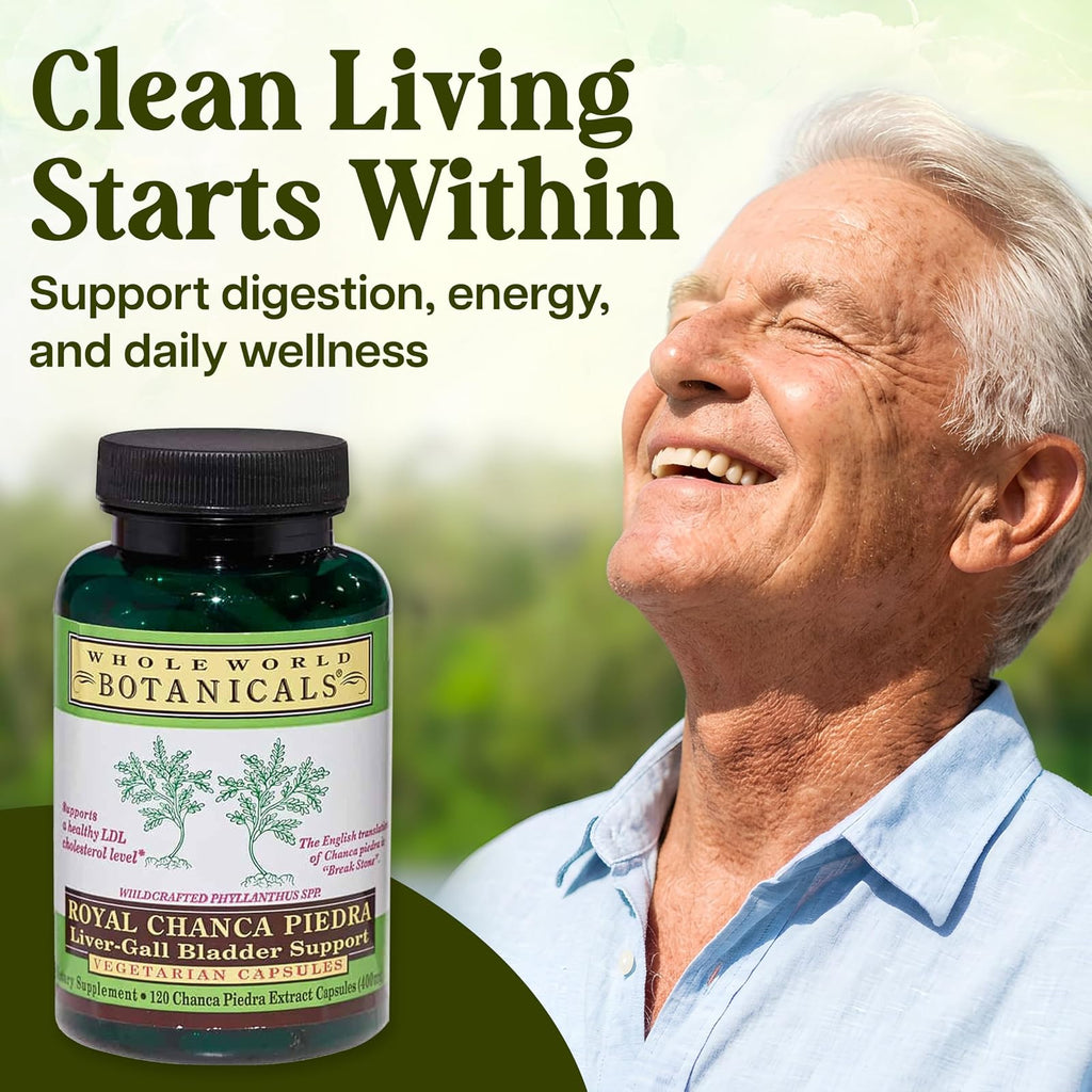 Chanca Piedra capsules for wellness