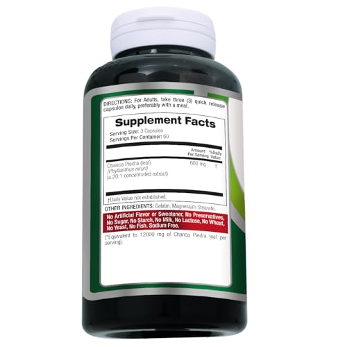 Chanca Piedra herbal supplements benefits