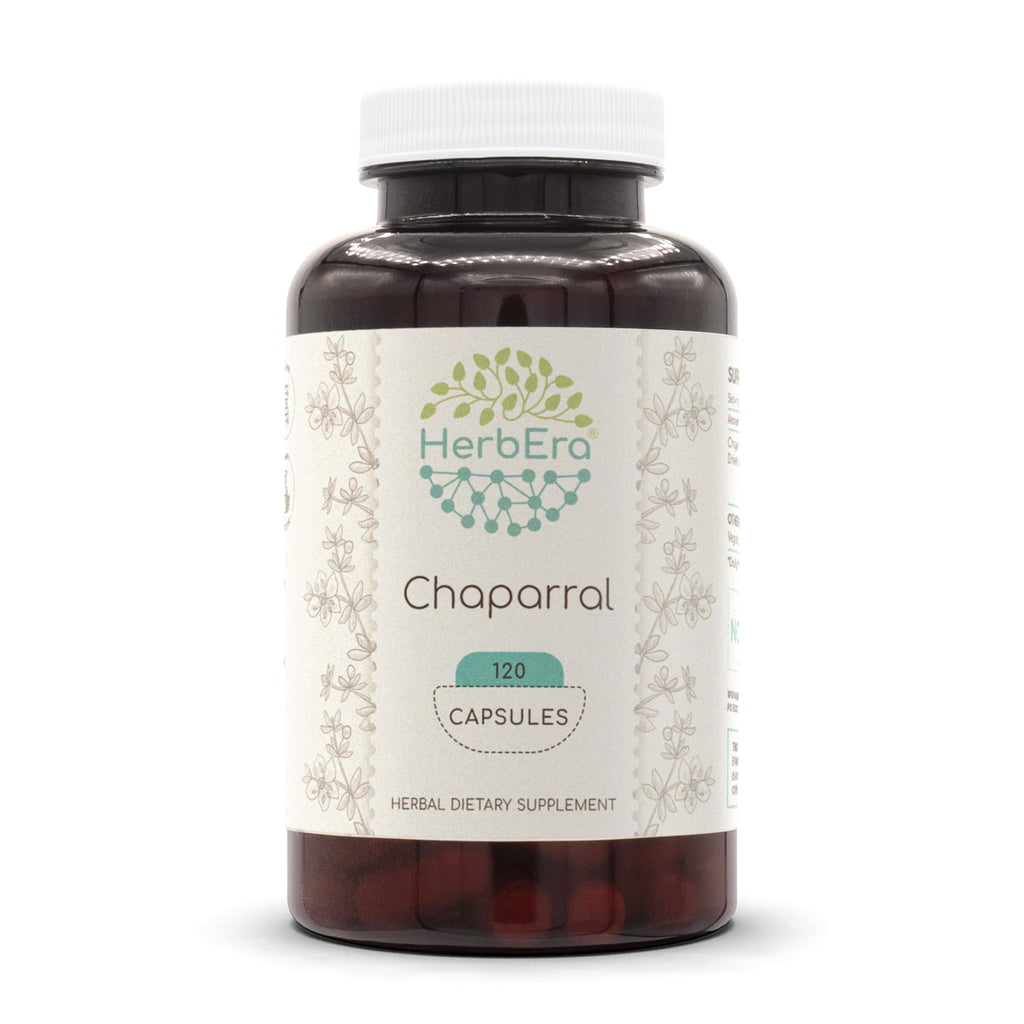 Chaparral blended vitamin capsules
