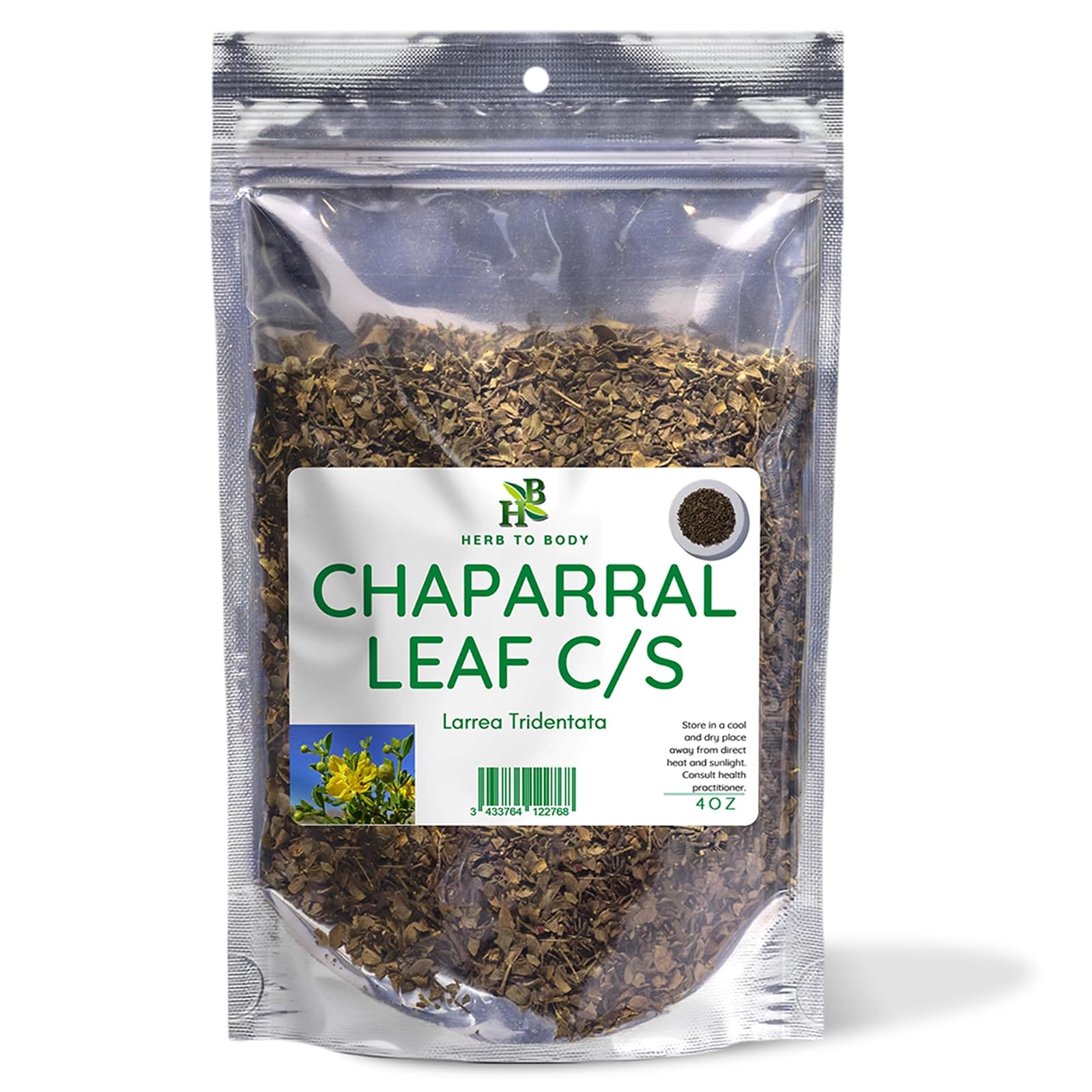 chaparral herb leaf for herbal tea