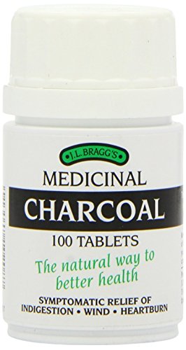 charcoal 300 mg digestive support tablets