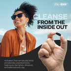 charcoal capsules for bloating relief