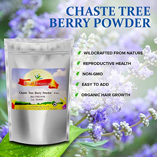 Chaste Tree Berry Powder for hormonal balance