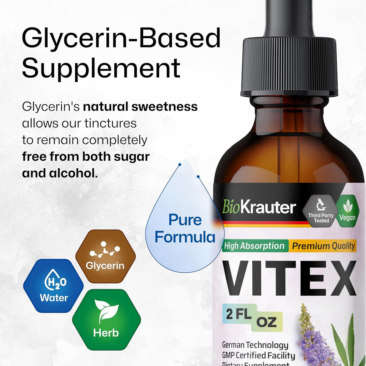 Chasteberry extract for hormonal health