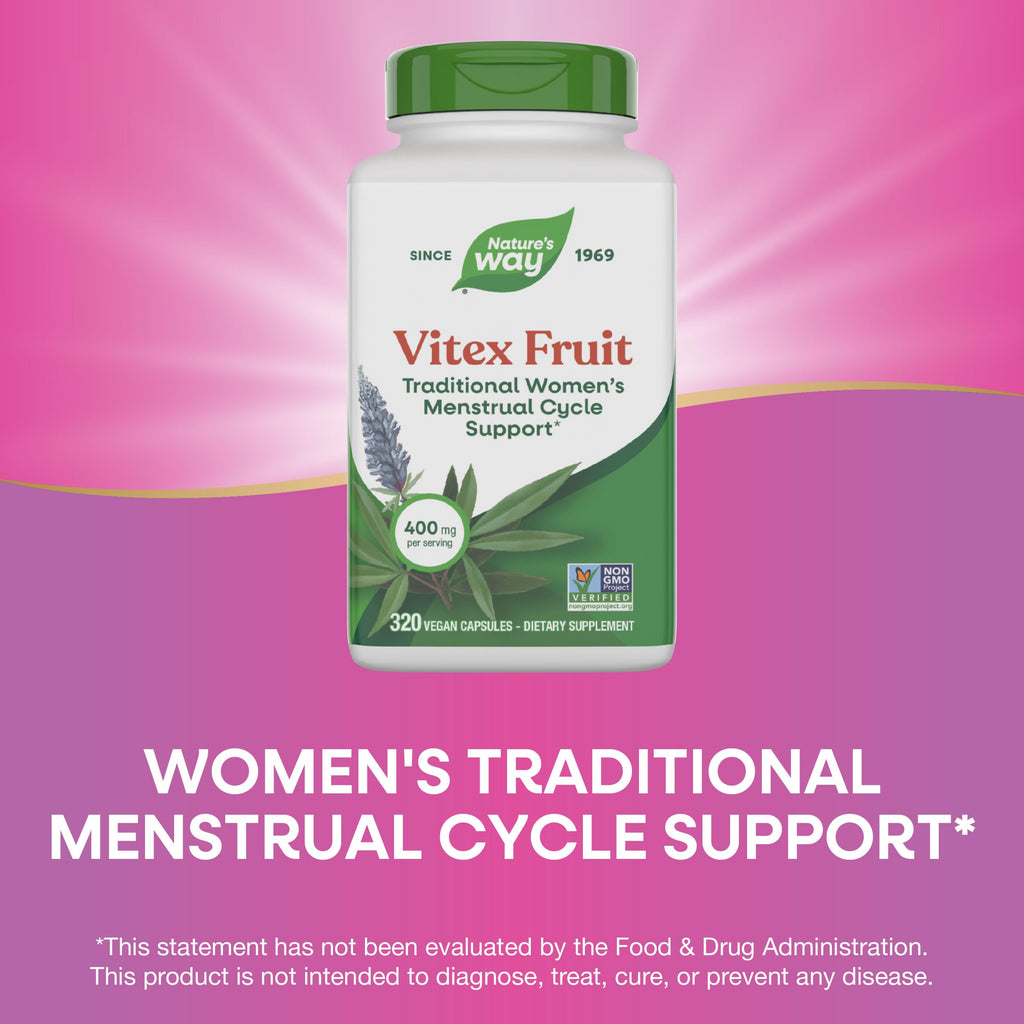 Chasteberry for healthy menstrual cycles