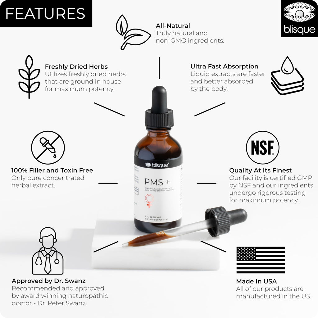 Chasteberry infused PMS relief formula