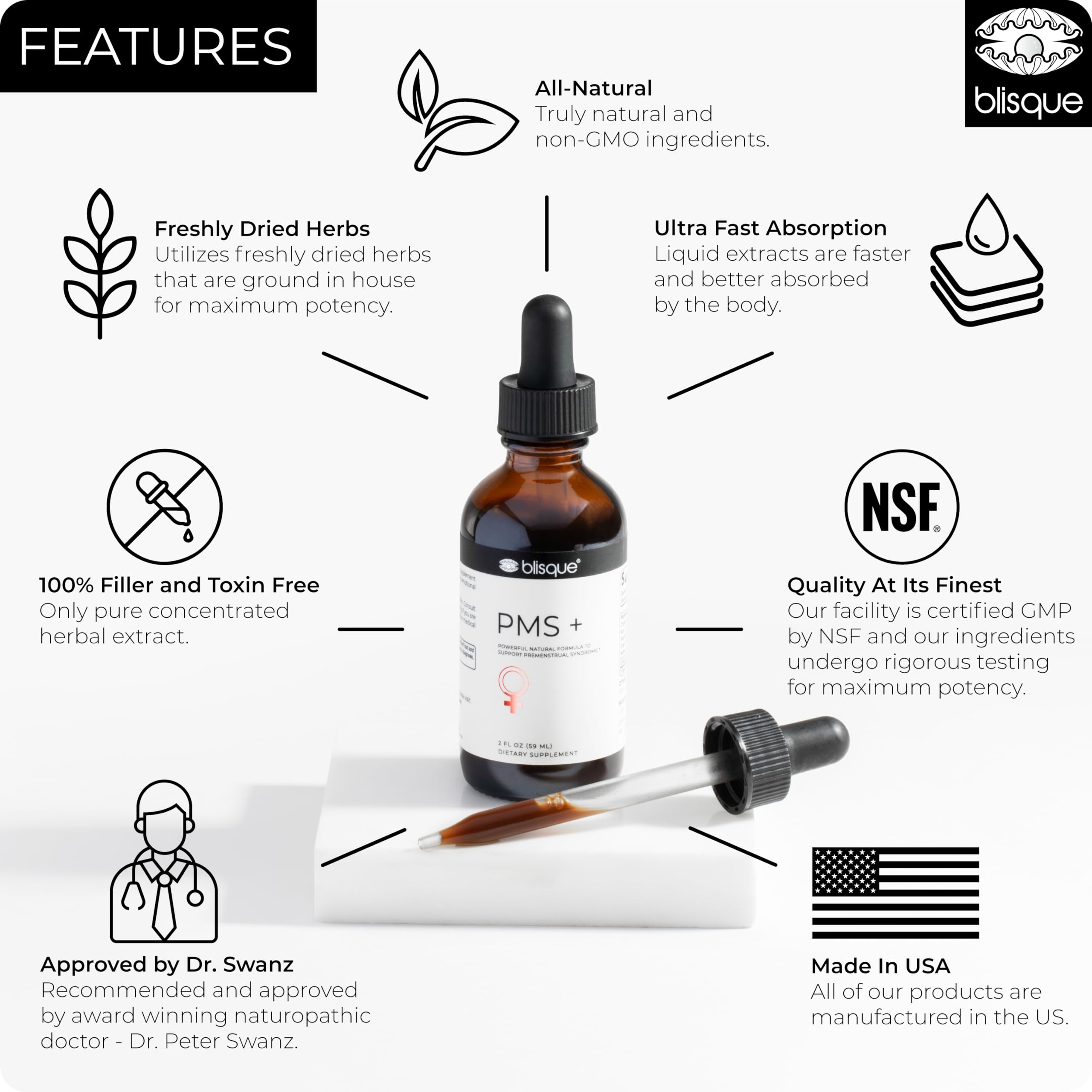 Chasteberry infused PMS relief formula